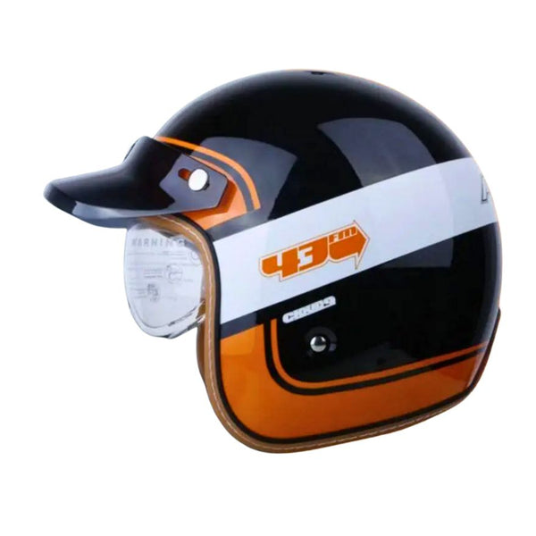 Retro Motorcycle Open Helmet – Beanie Helmets