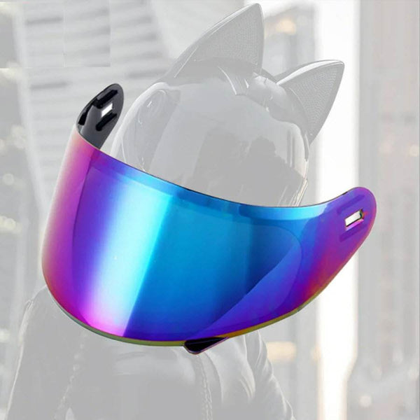 Lens Visor for Motorcycle Cat Helmet – Beanie Helmets