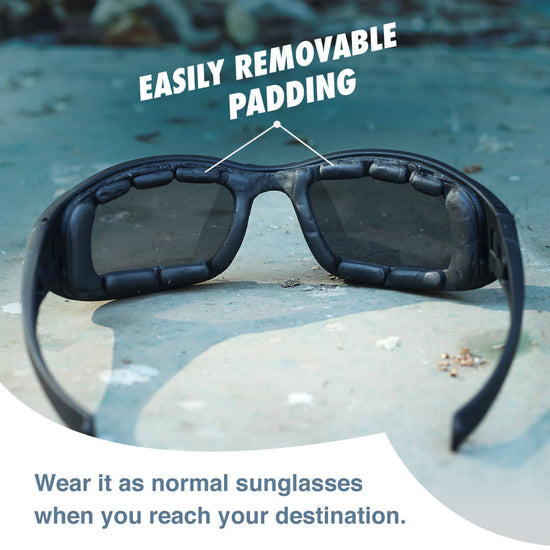 X7 Polarized Riding Goggles - 4 Lens Kit – Beanie Helmets